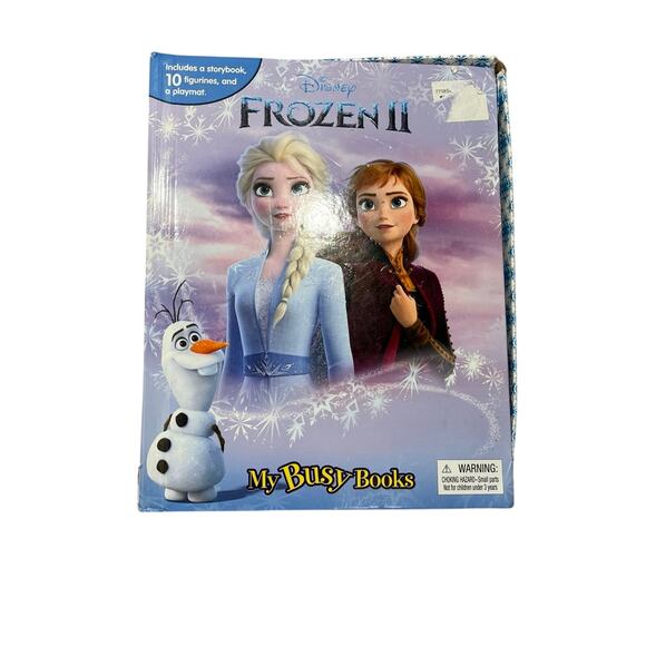Disney | Accents | Disney Frozen 2 My Busy Books Figurines Playmat ...